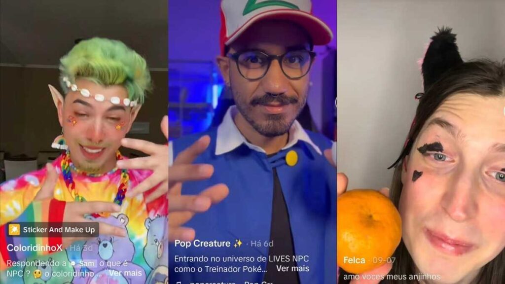 O que é live NPC e quanto ganha um streamer no TikTok